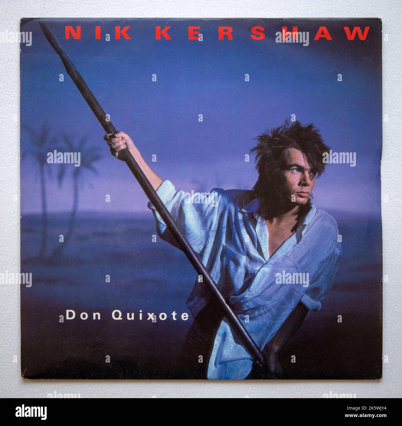 Picture cover of the seven inch single version of Don Quixote by Nik ...