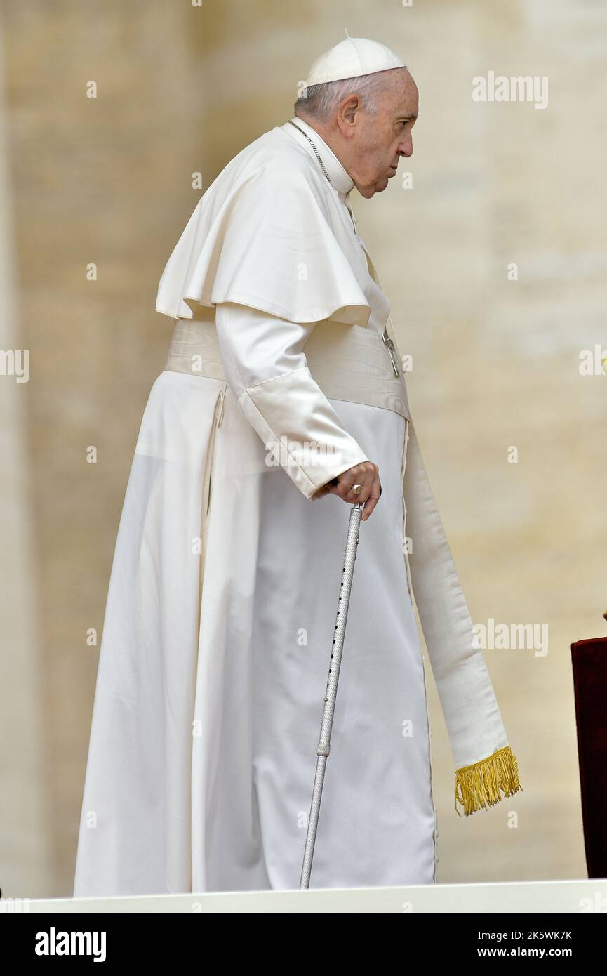 Vatican City State, Vatikanstadt. 09th Oct, 2022. Pope Francis ...