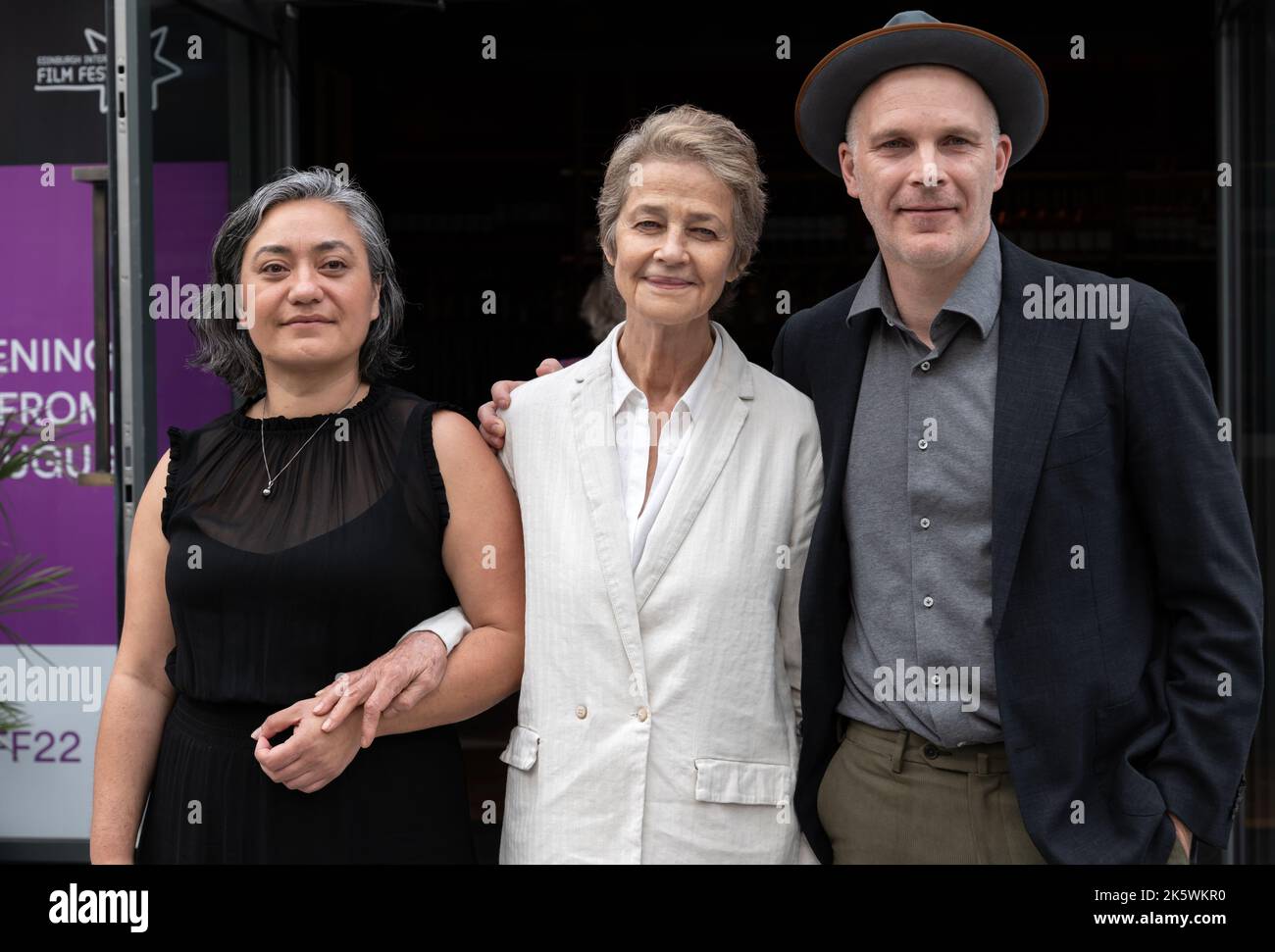 Producer Desray Armstrong, actor Charlotte Rampling & Director Matthew ...