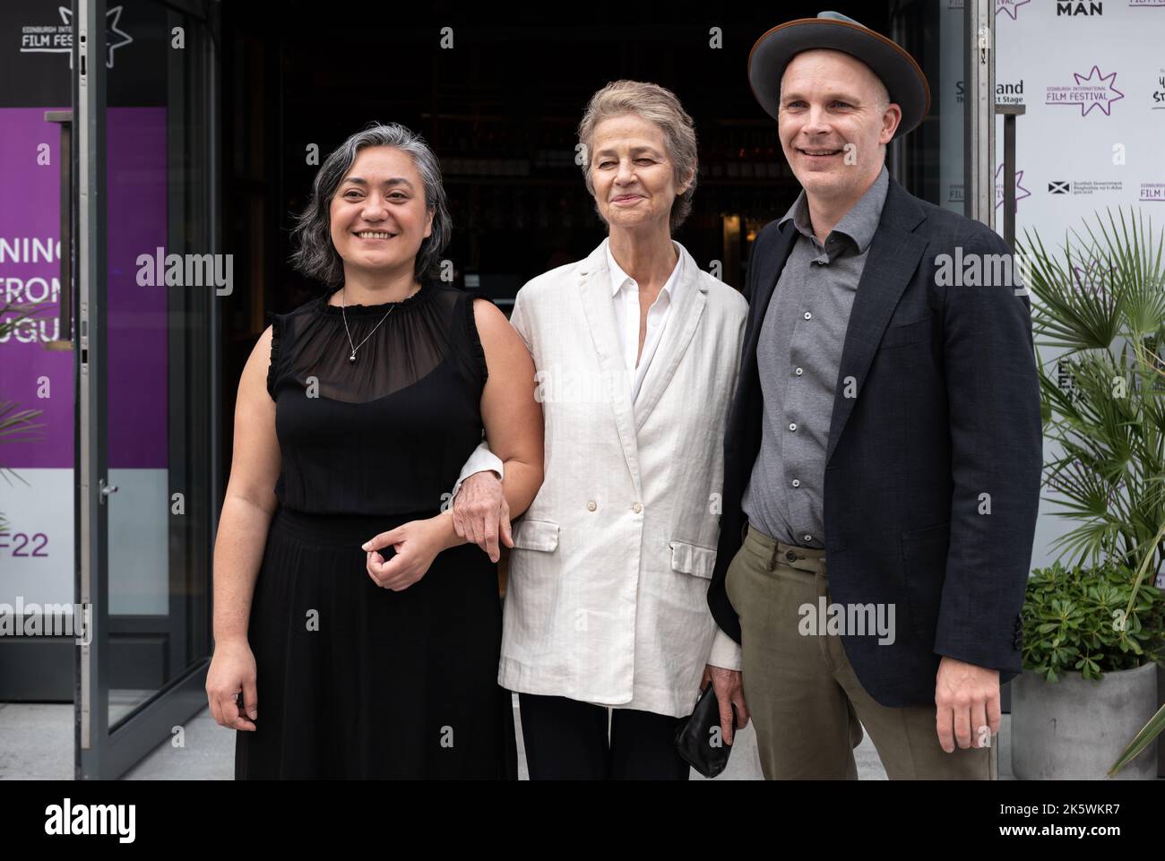 Producer Desray Armstrong, actor Charlotte Rampling & Director Matthew ...