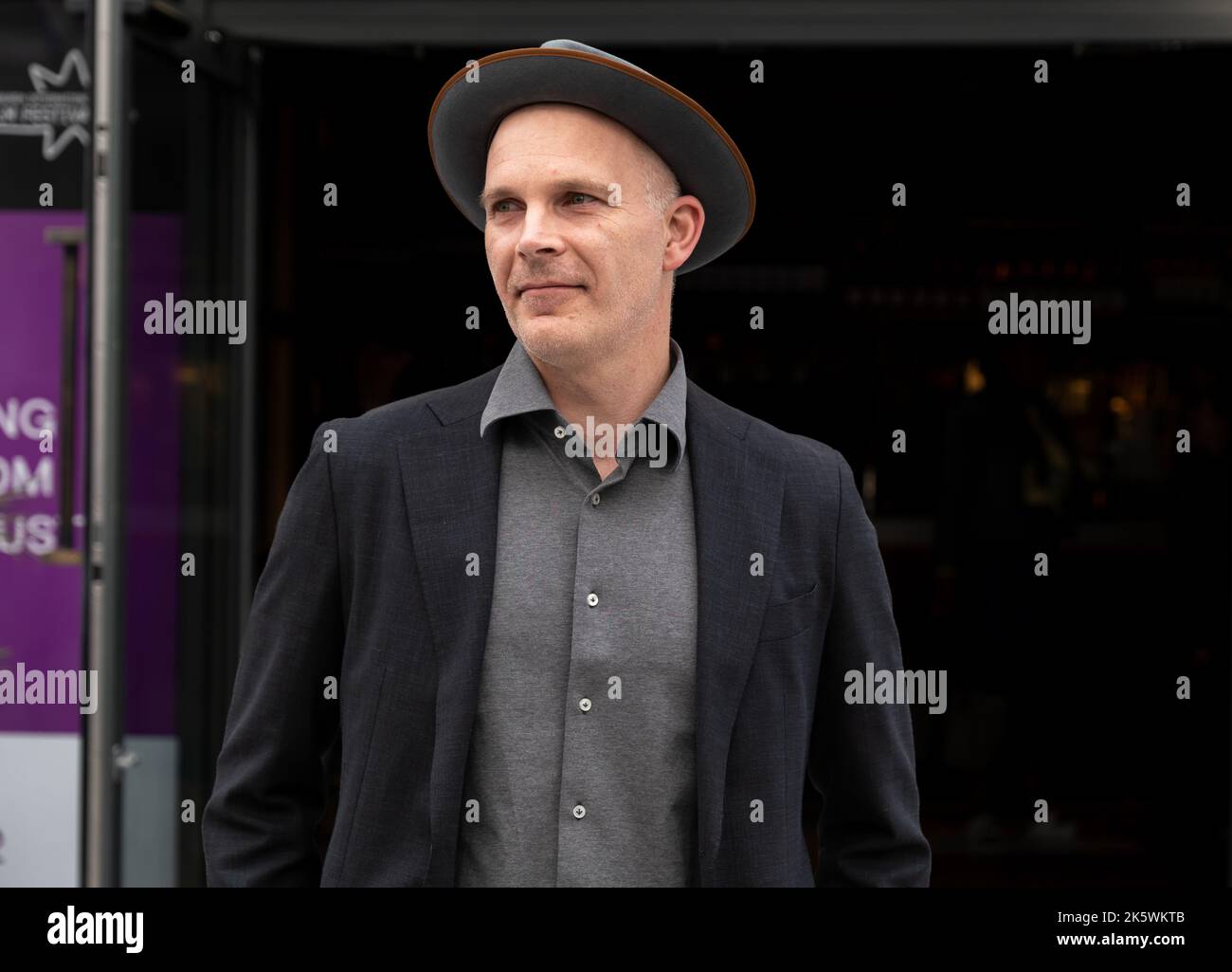 Director Matthew Saville at UK premiere of Juniper, Edinburgh ...