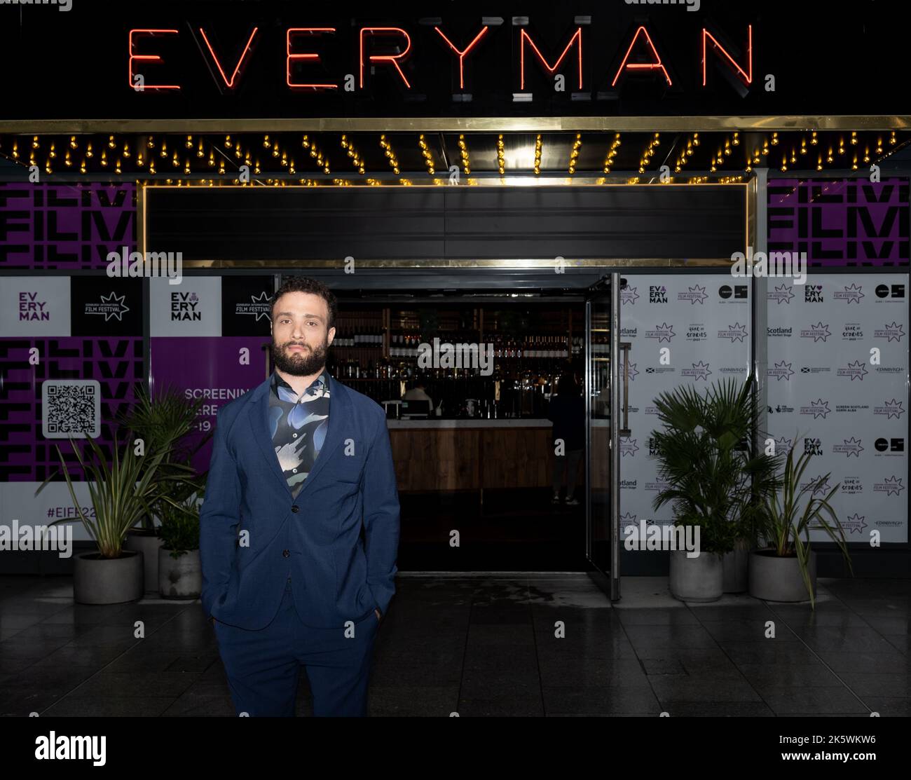 Actor Cosmo Jarvis at UK premiere of film It’s In Us All, Everyman ...