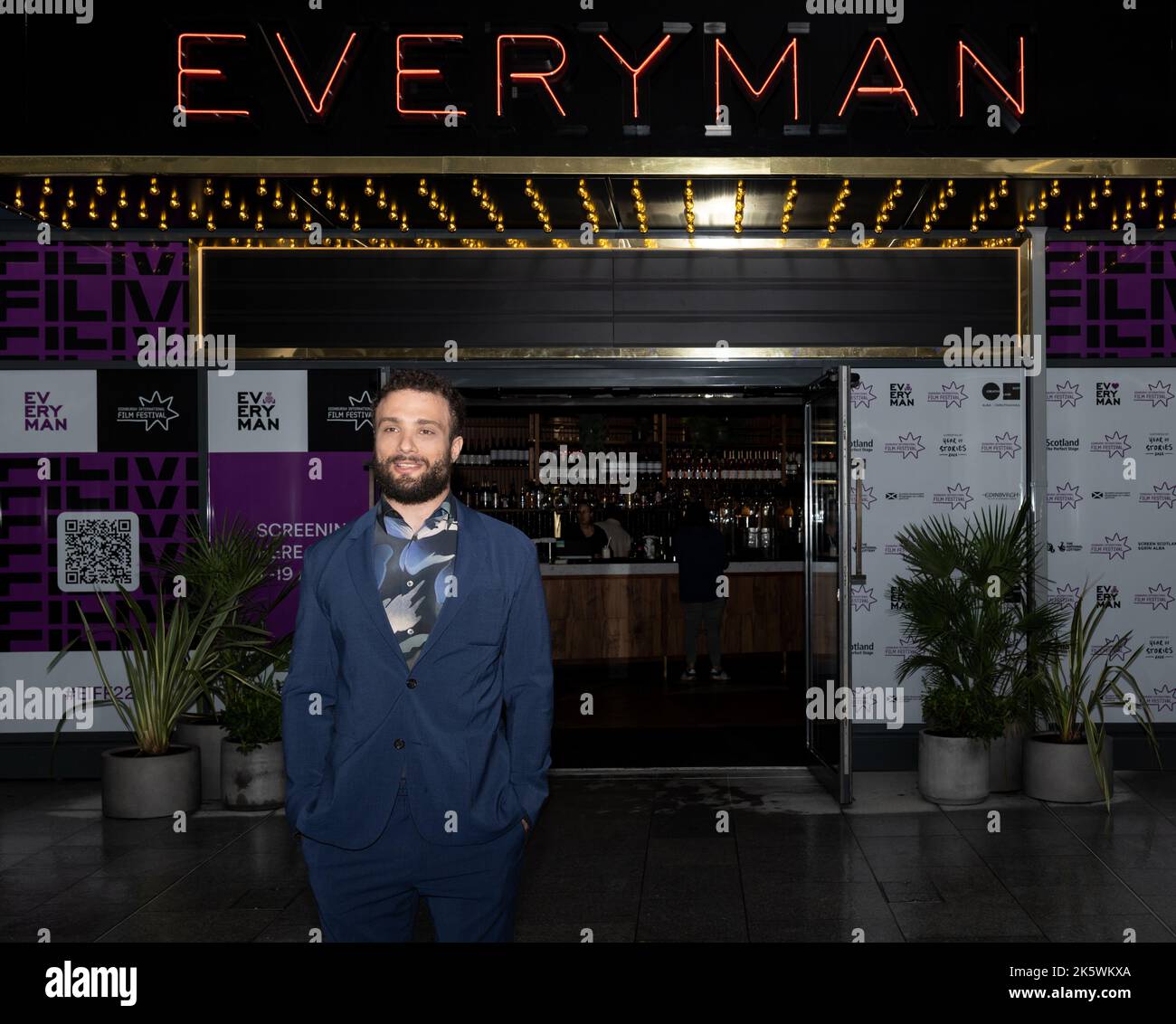 Actor Cosmo Jarvis at UK premiere of film It’s In Us All, Everyman ...