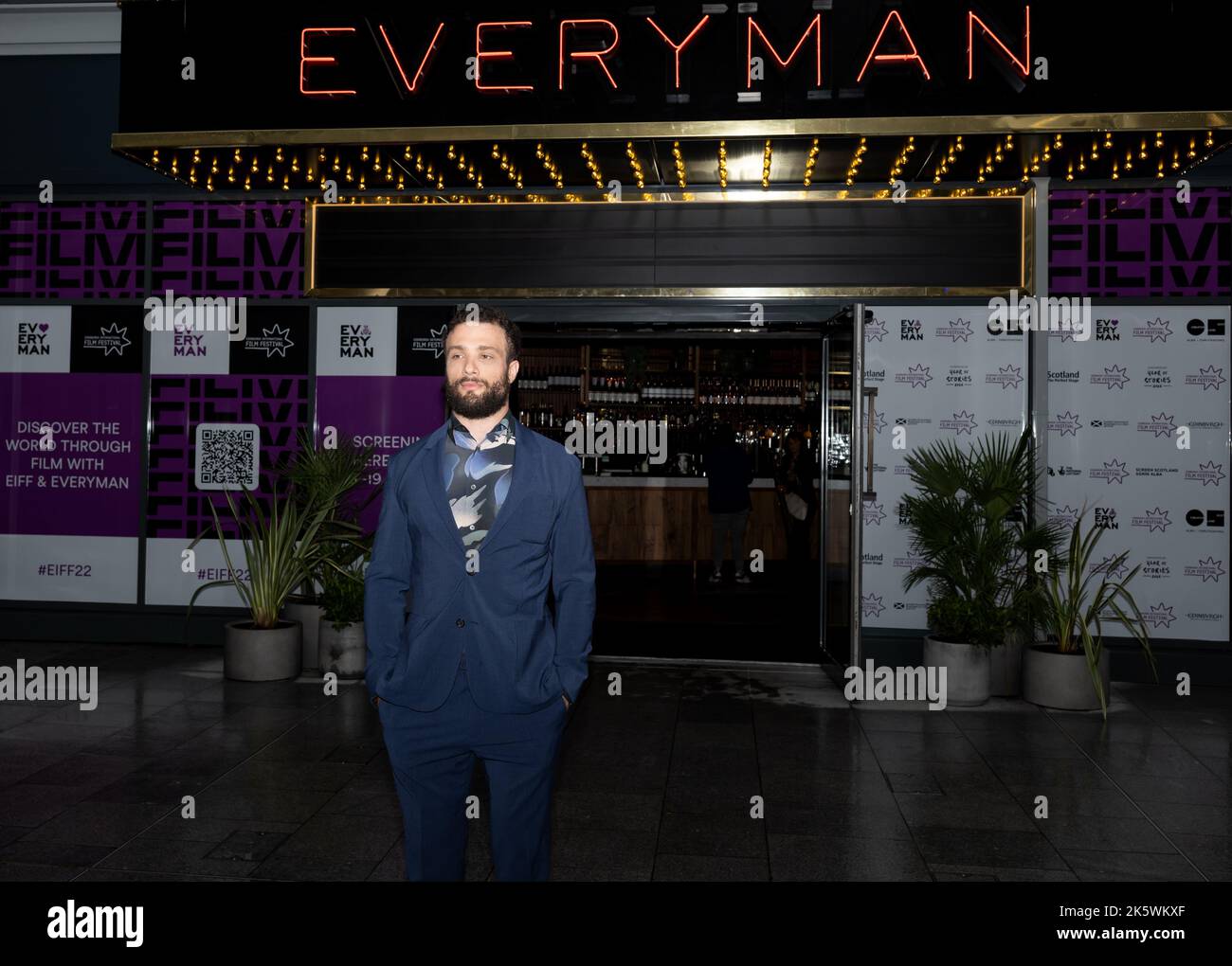 Actor Cosmo Jarvis at UK premiere of film It’s In Us All, Everyman ...