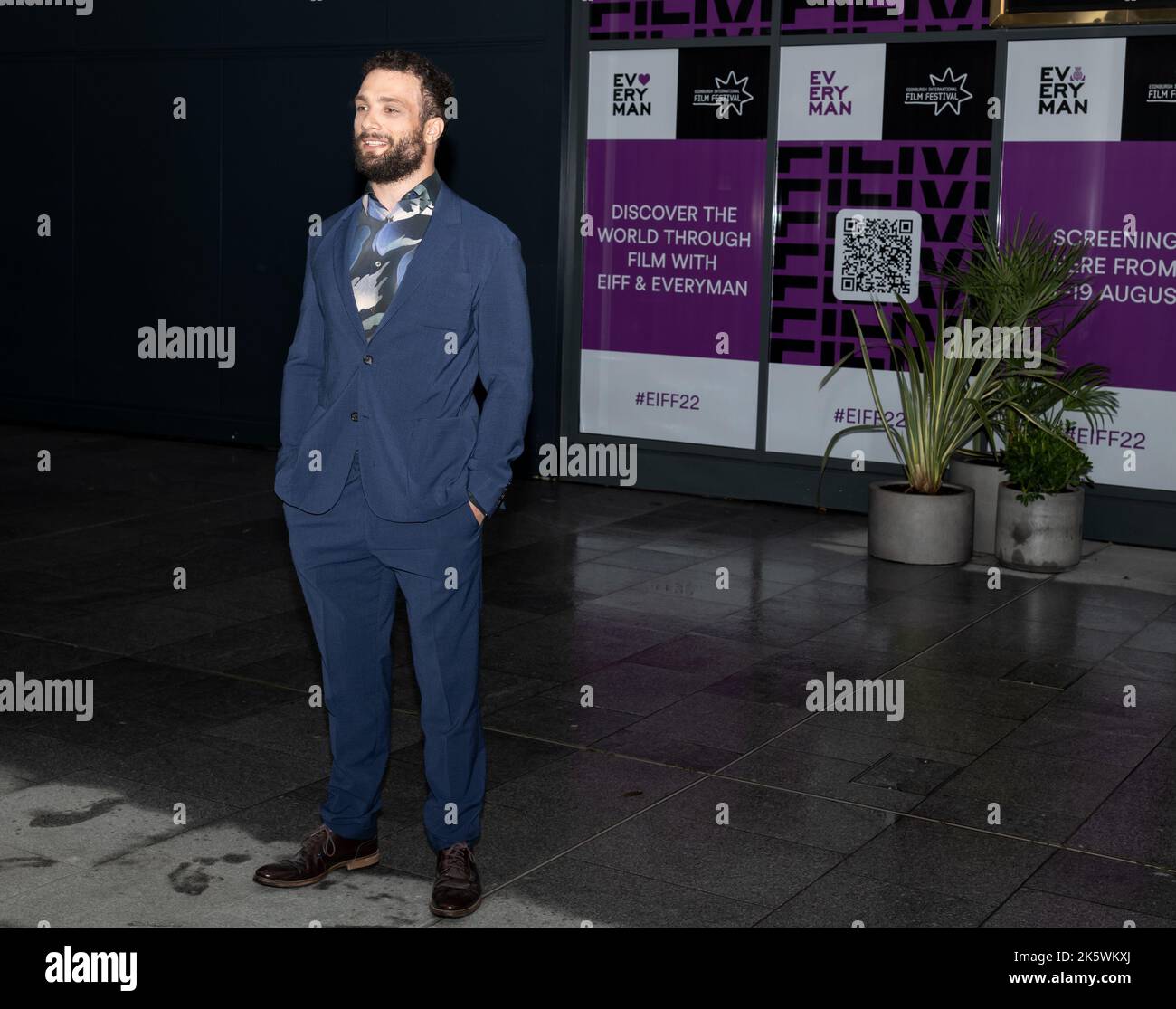 Actor Cosmo Jarvis at UK premiere of film It’s In Us All, Everyman ...