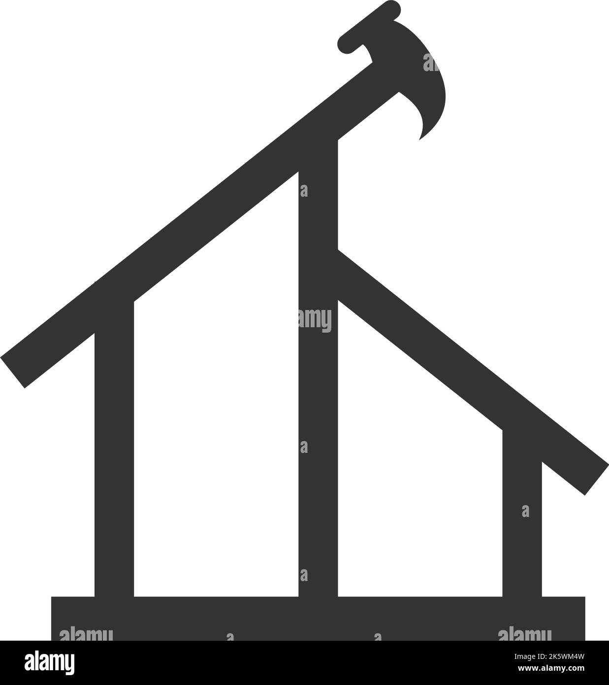 construction renovation fast logo Icon Illustration Brand Identity ...