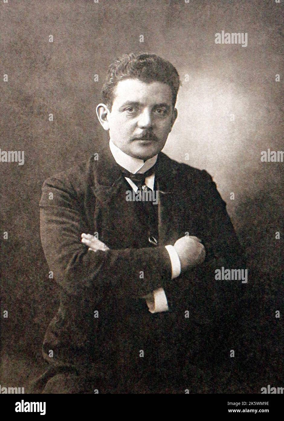 Edouard HERRIOT (1872-1957) - Illustration by French photographer Henri ...