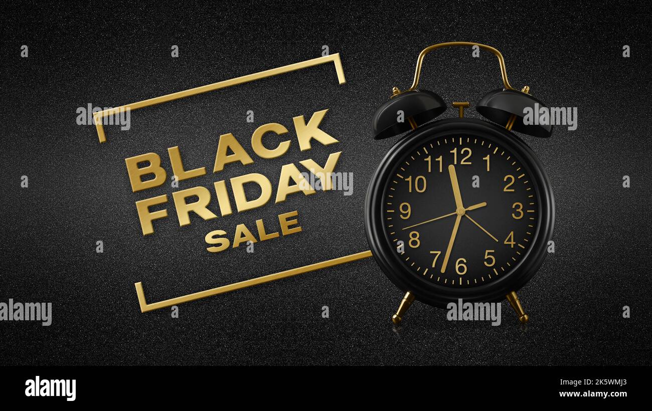 Shopping time text on golden hi-res stock photography and images - Alamy