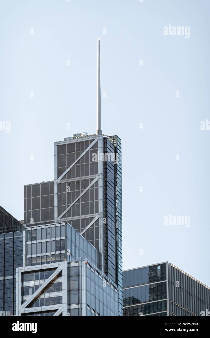 Architectural exterior of collection of modern architeture office high ...