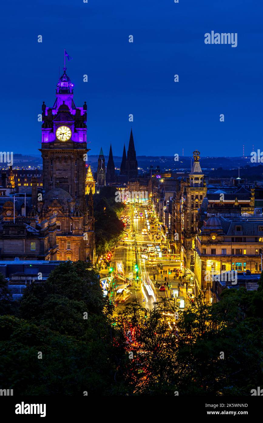 View from calton hill ,Edinburgh, Scotland Stock Photo - Alamy