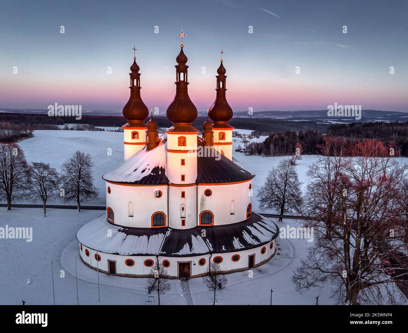 Birds eye view trinity church hi-res stock photography and images - Alamy