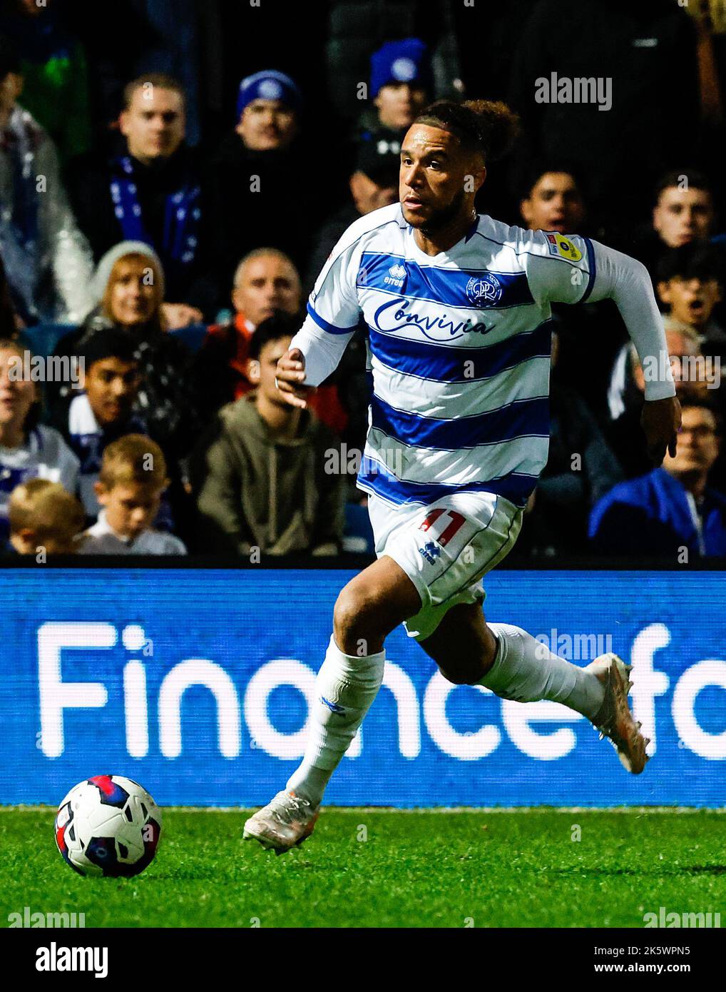 Queens Park Rangers' Andre Dozzell in action during the Sky Bet ...