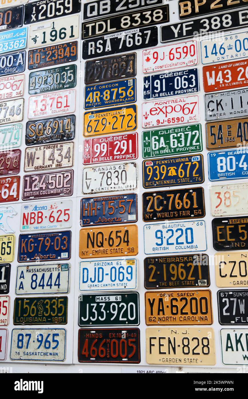 Vehicle number plates hi-res stock photography and images - Alamy