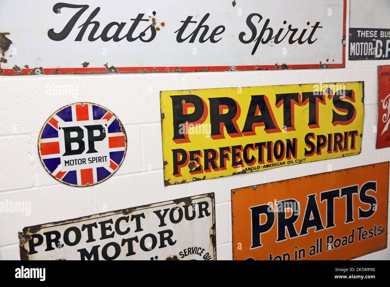 Vintage Metal Motoring Signs at Lori Allan blog