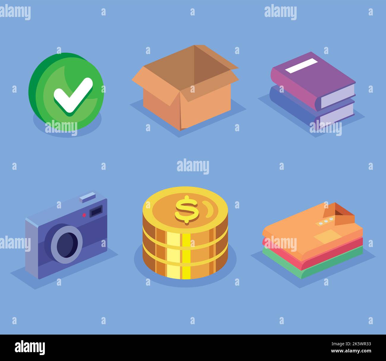 six flea market icons Stock Vector Image & Art - Alamy