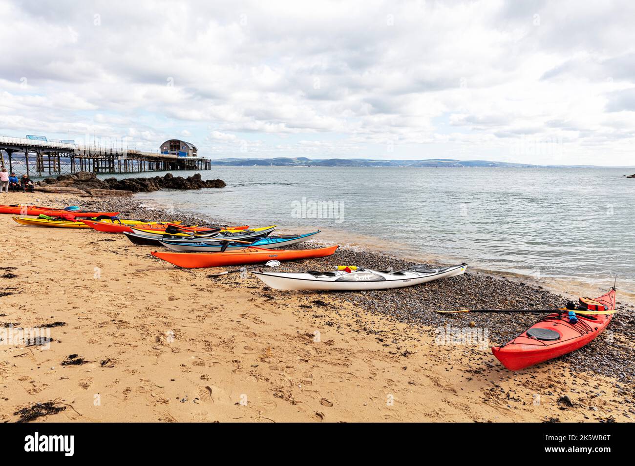 Kayaks at Mumbles, Swansea, Wales, UK, canoes, kayaks, kayaking ...