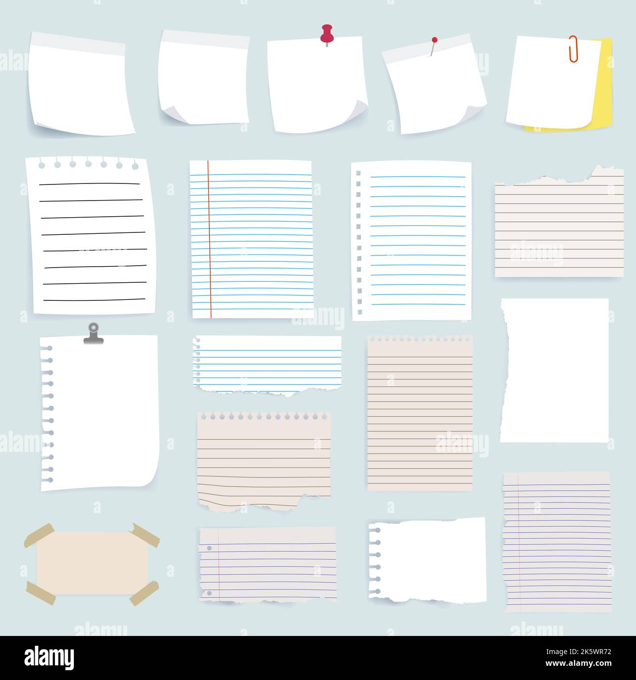 Blank post it notes Stock Vector Images - Alamy