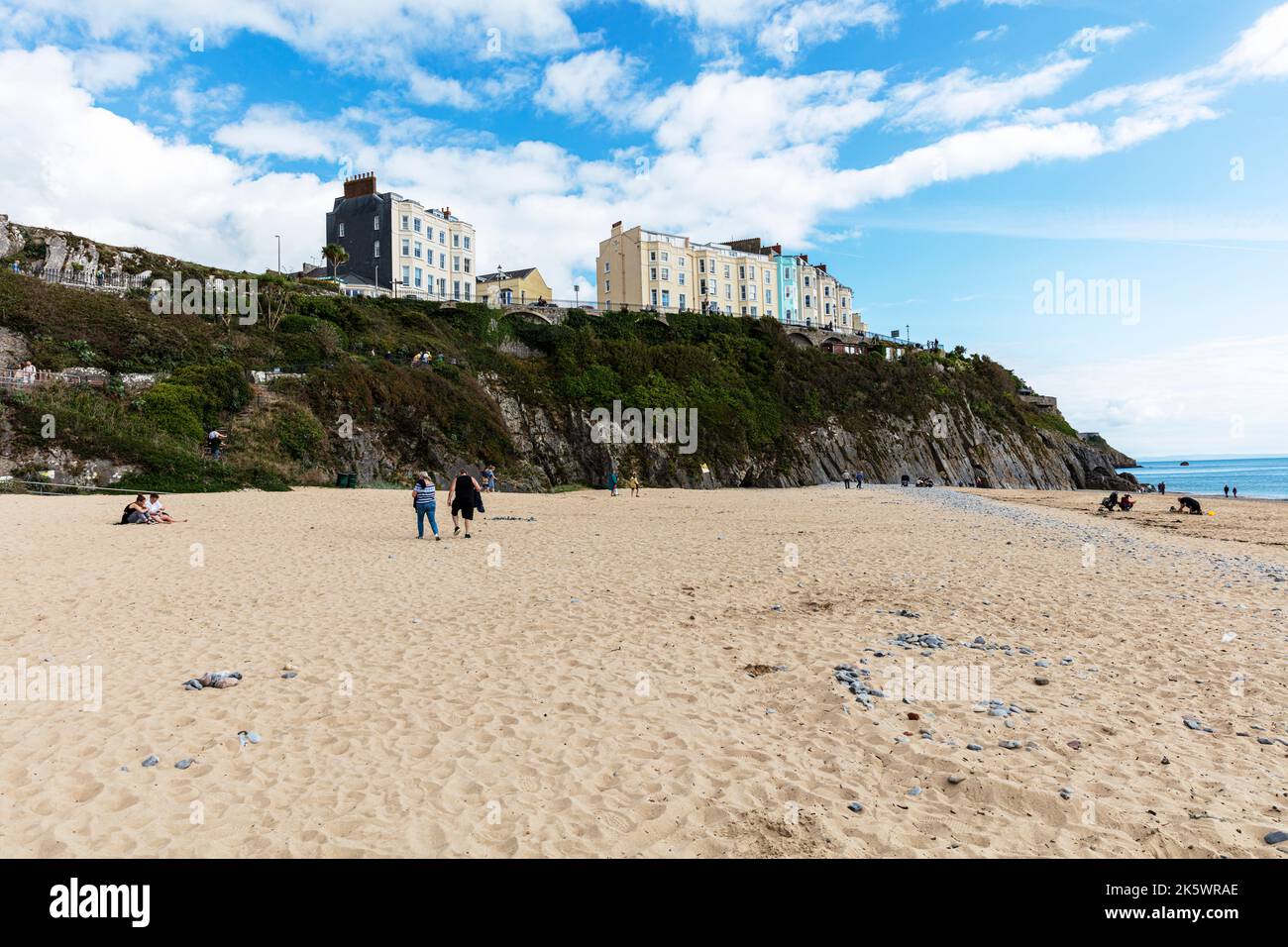 Tenby, South beach, South Wales, Wales, UK, Tenby south beach, Tenby ...