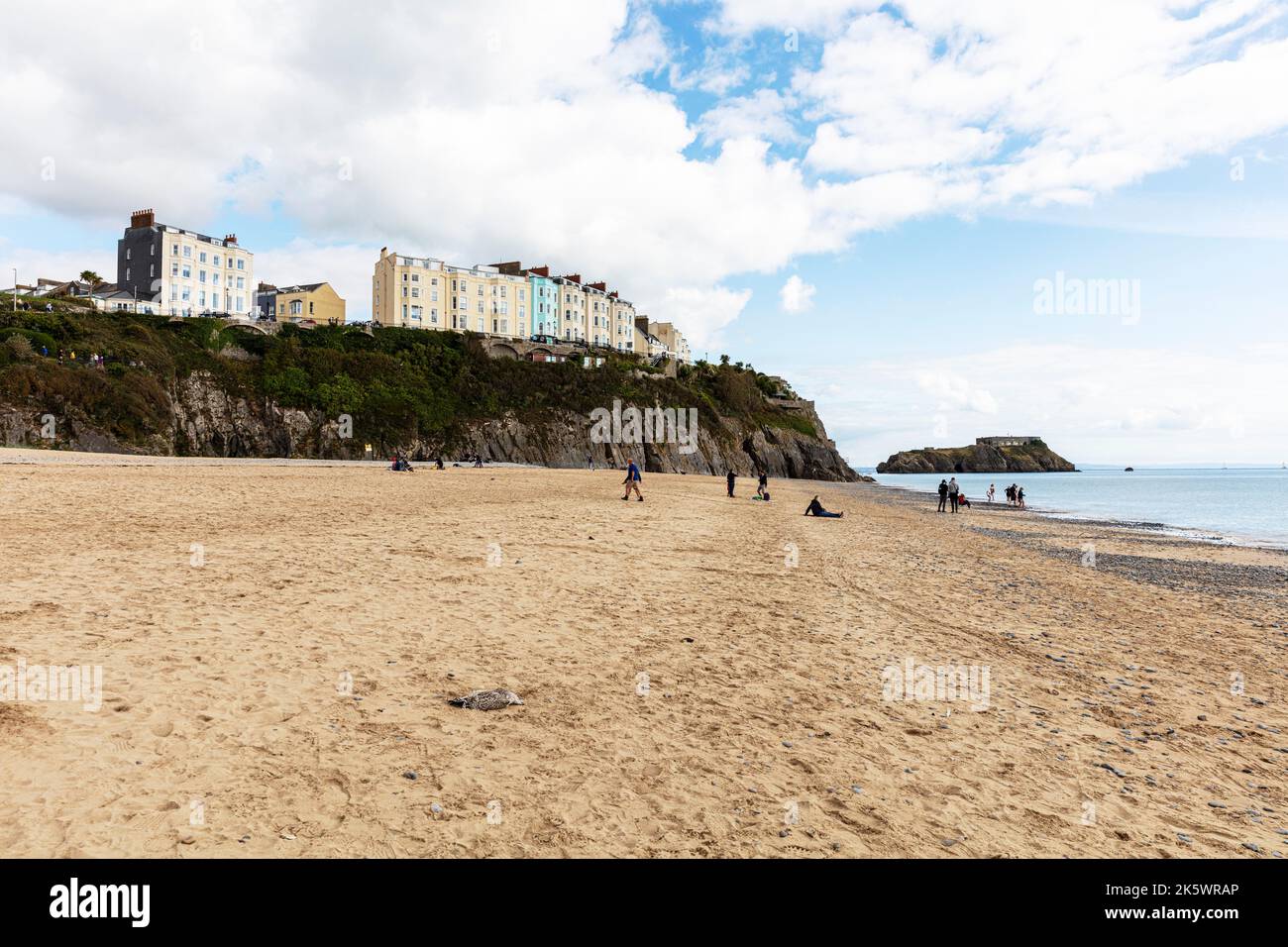 Tenby, South beach, South Wales, Wales, UK, Tenby south beach, Tenby ...