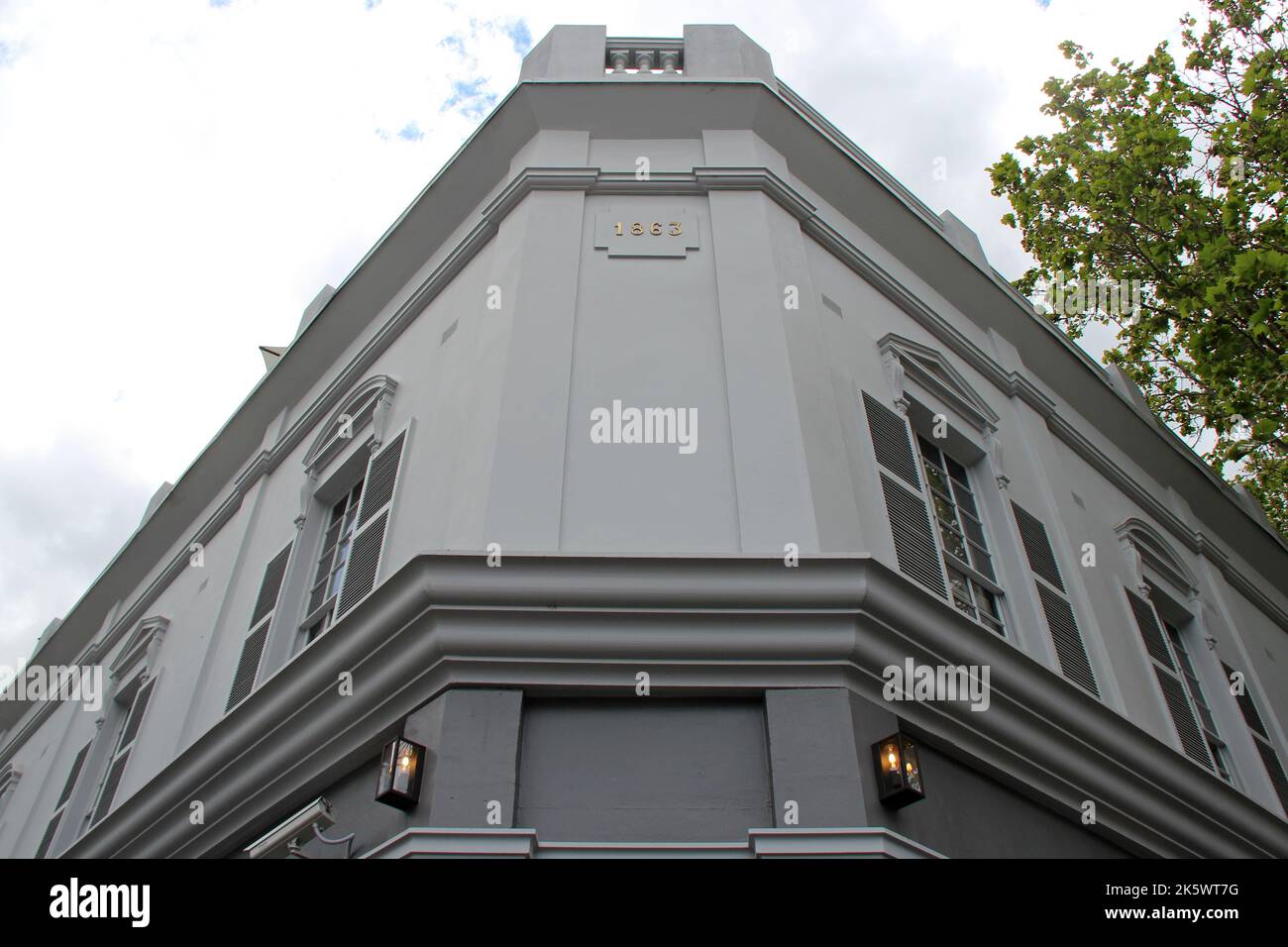old building (house ?) in melbourne in australia Stock Photo - Alamy