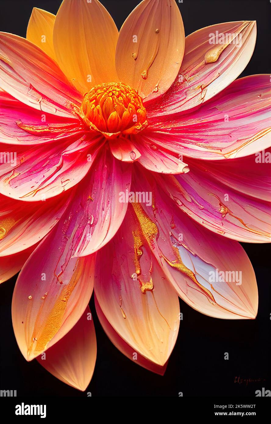 Flower spreading pattern hi-res stock photography and images - Alamy