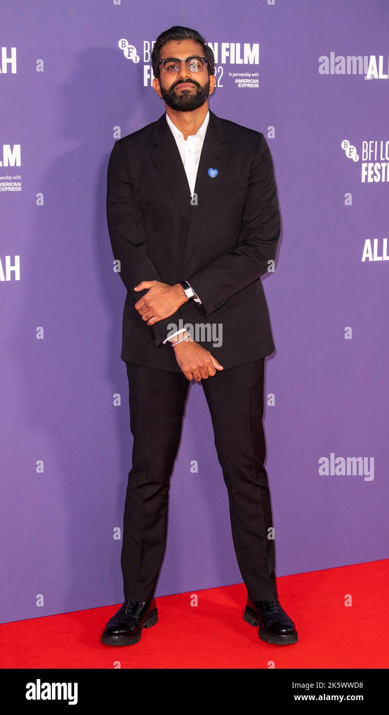 London, UK - 09 Oct 2022, Bally Gill attends the "Allelujiah" European ...