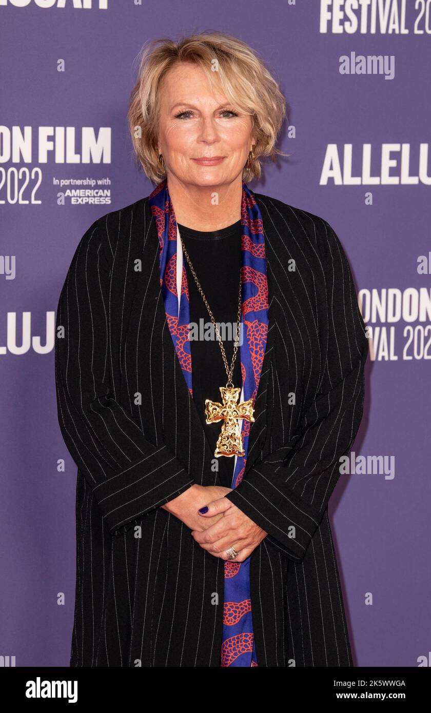 London, UK - 09 Oct 2022, Jennifer Saunders attends the "Allelujiah ...