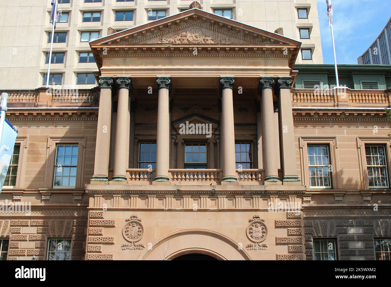 treasury building in sydney in australia Stock Photo - Alamy