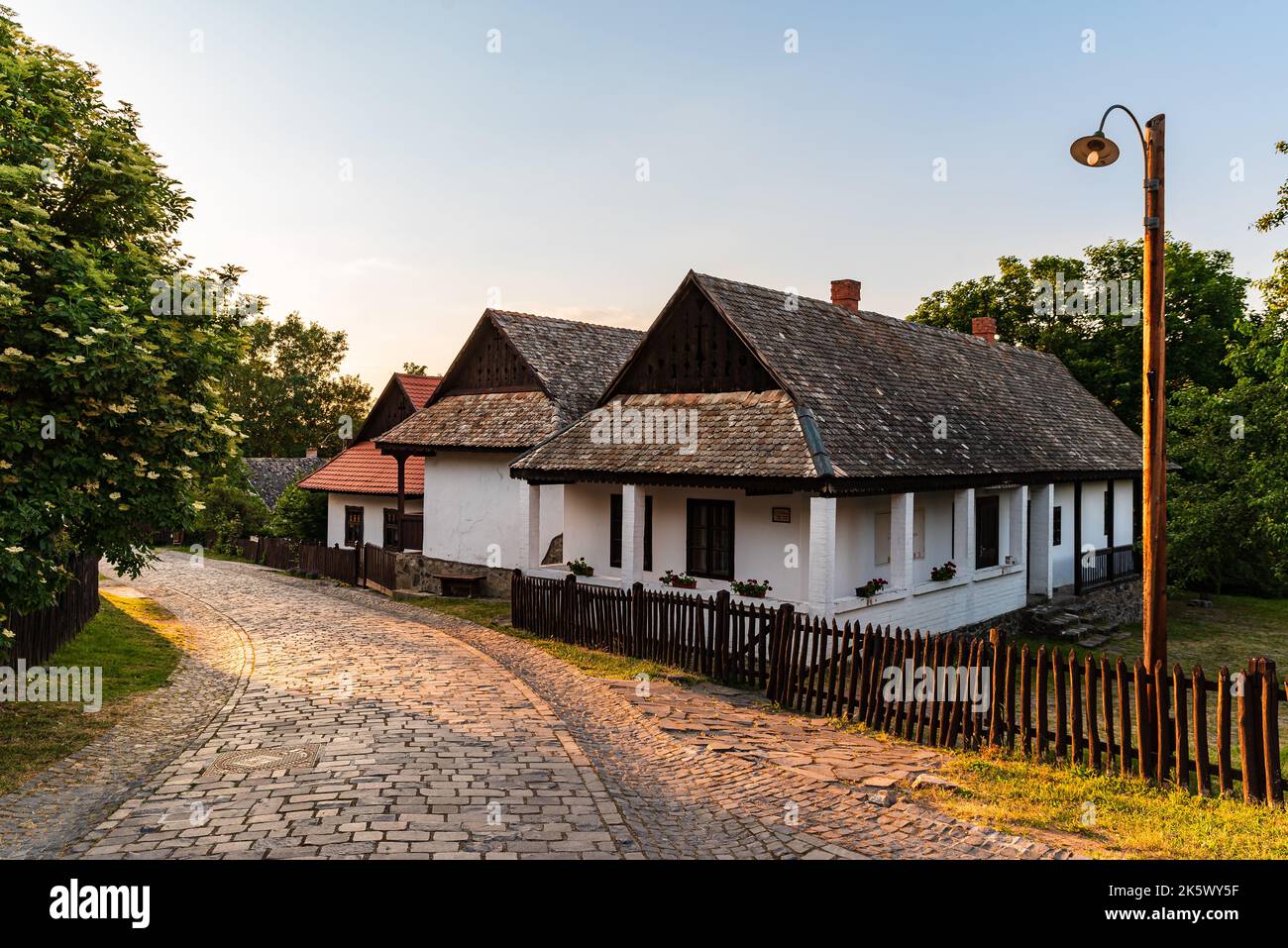 Cute traditional town in hungary which name is Holloko. Hungarian name ...