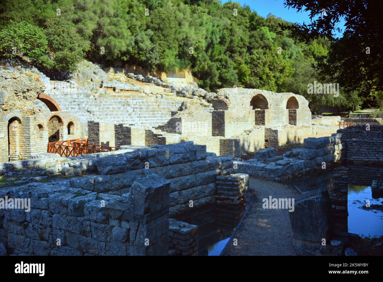 Butrint National Park is a protected natural area, it includes the ...