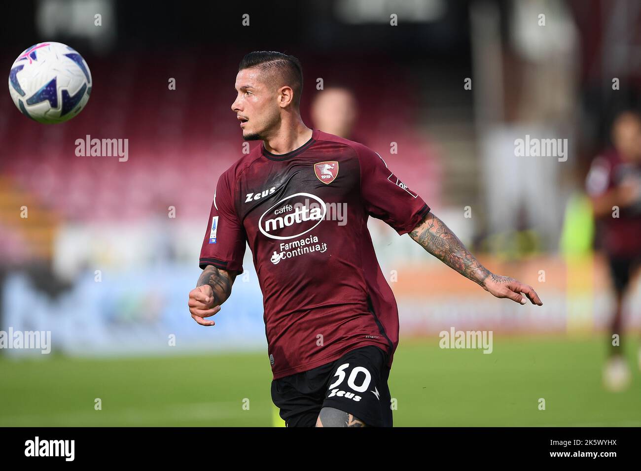 Pasquale Mazzocchi of US Salernitana during the Serie A match between ...