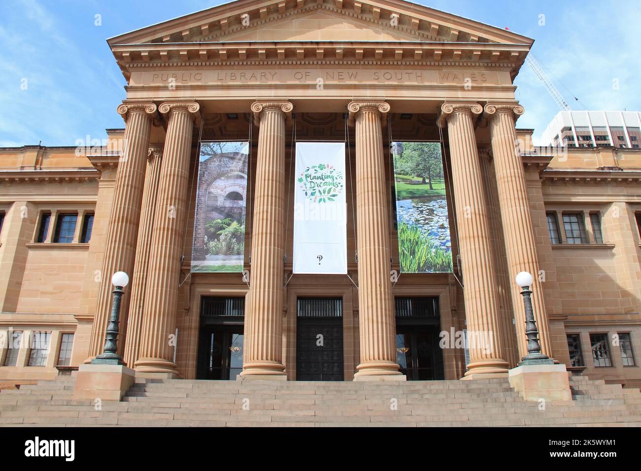 state library of nsw in sydney in australia Stock Photo - Alamy