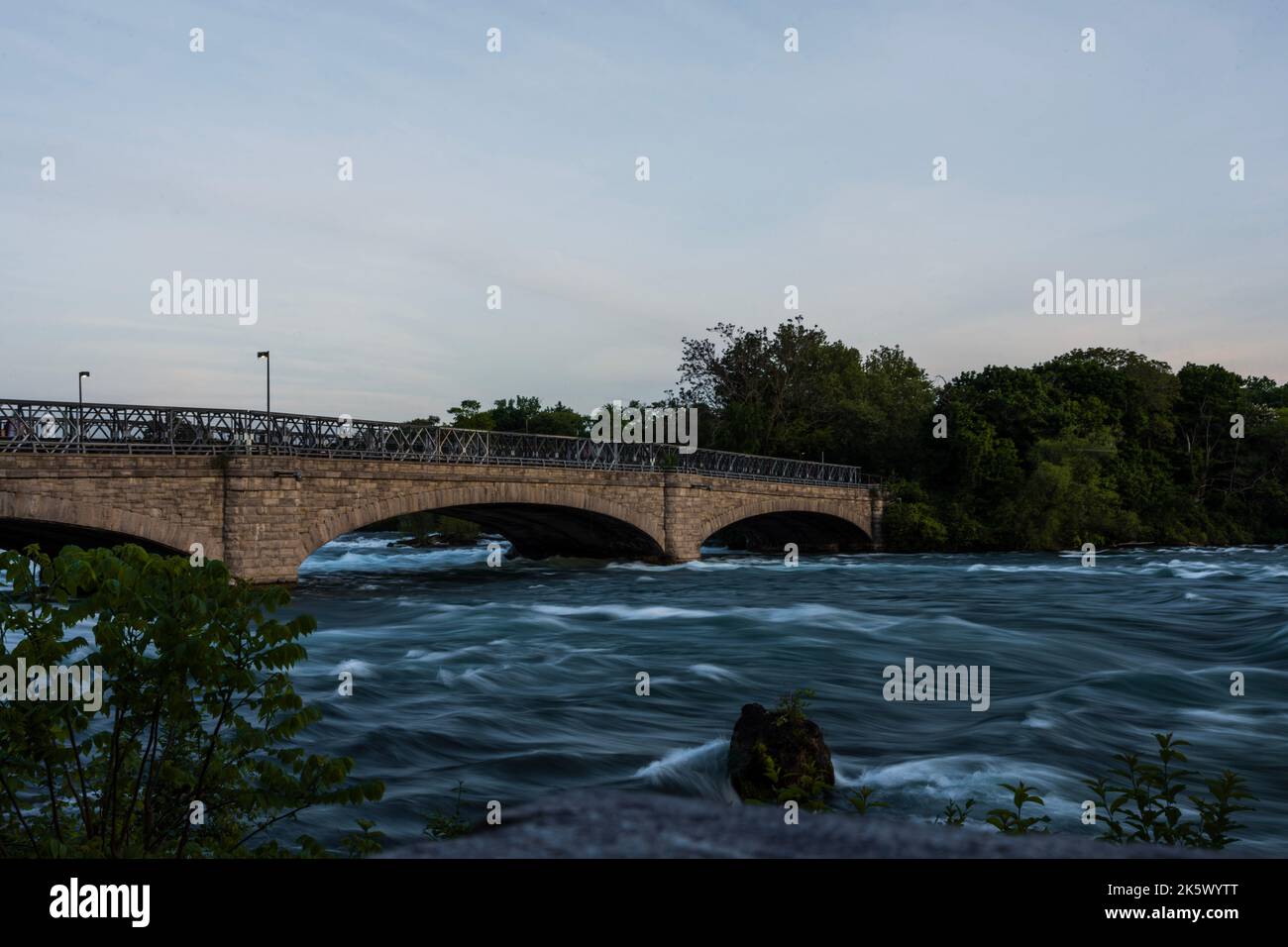 Bridge to goat island hi-res stock photography and images - Alamy