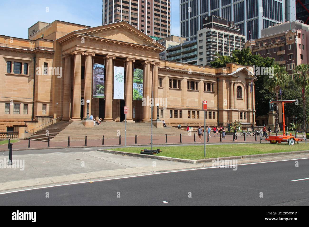 state library of nsw in sydney in australia Stock Photo - Alamy