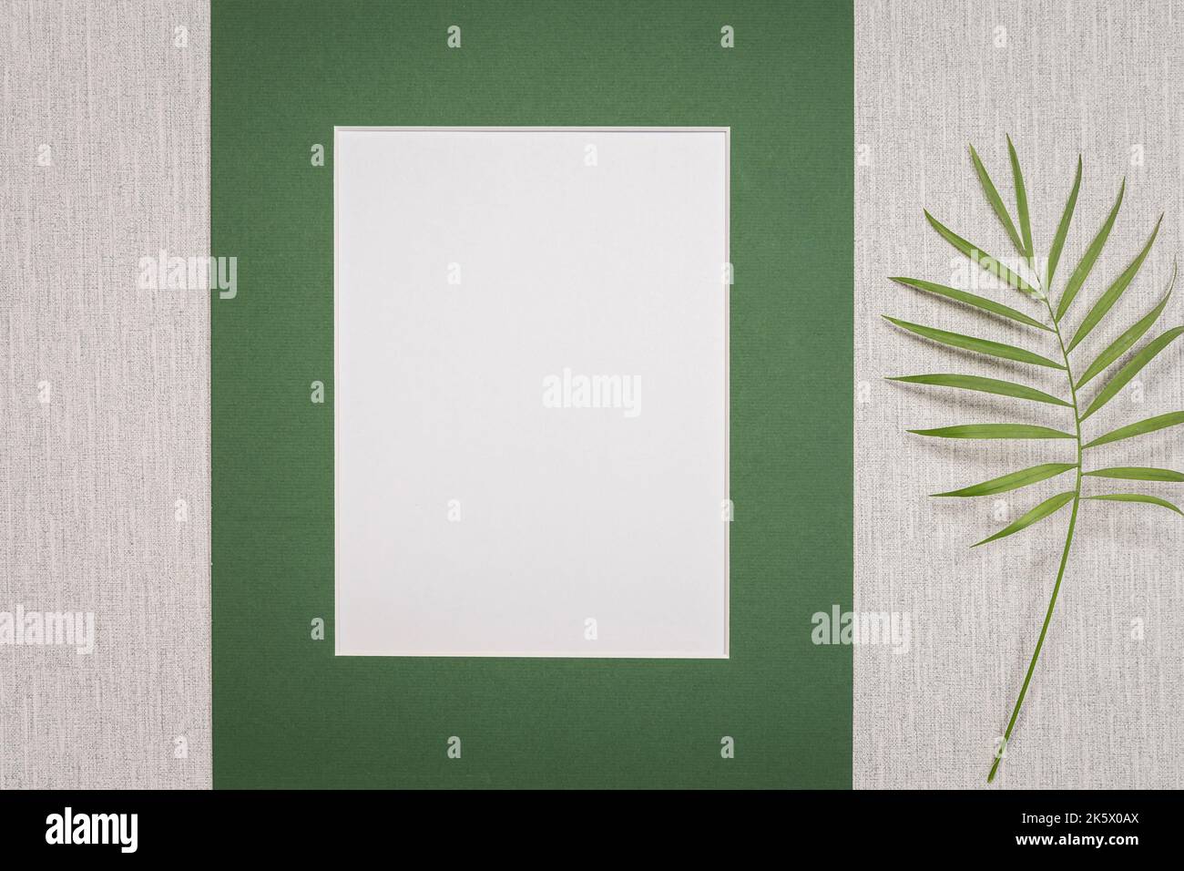 Model of photo frame with empty space for logos, advertising ...