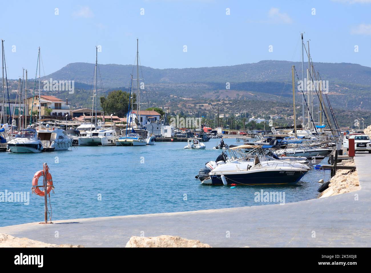 View of Latchi Harbour, Cyprus Stock Photo - Alamy