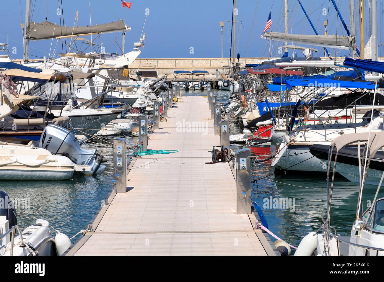 View of Latchi Harbour, Cyprus Stock Photo - Alamy