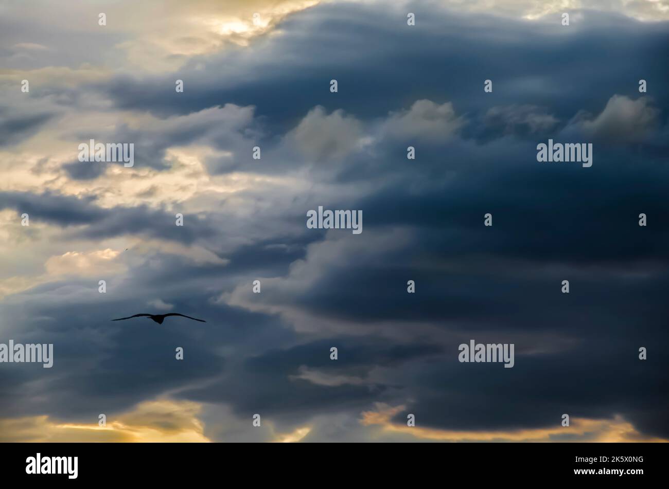 Heavy clouds and dramatic sky. Natural backgrounds Stock Photo - Alamy