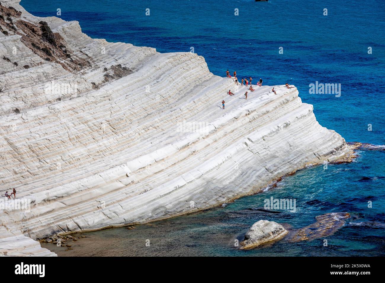 Stair of the turks sicily hi-res stock photography and images - Alamy