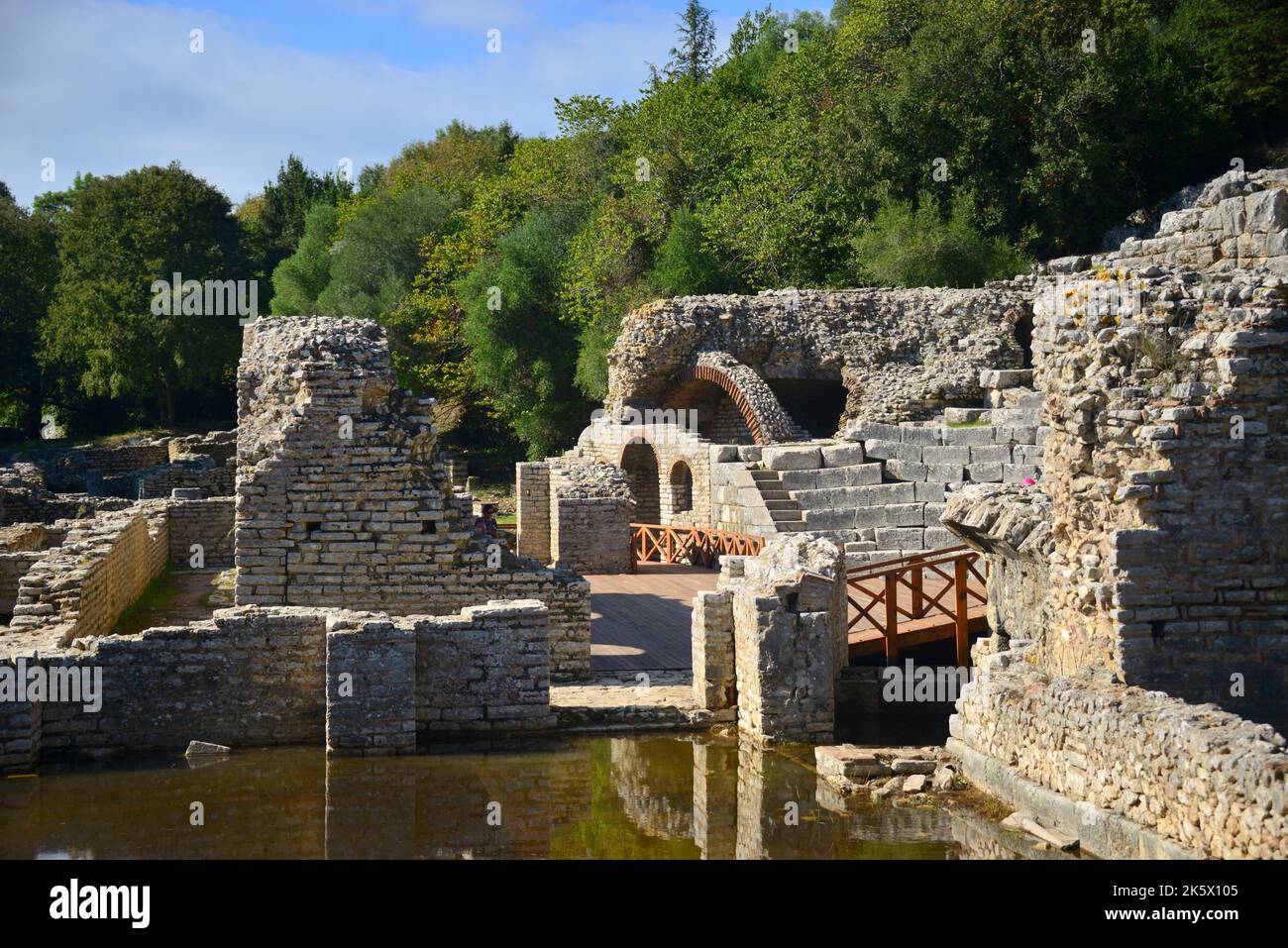 Butrint National Park is a protected natural area, it includes the ...