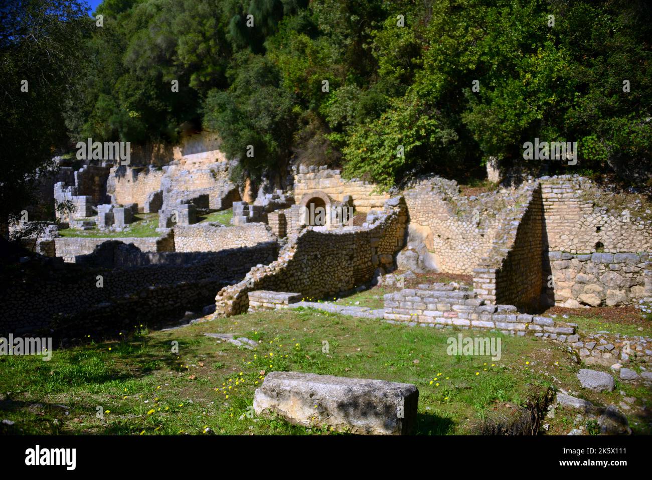 Butrint National Park is a protected natural area, it includes the ...
