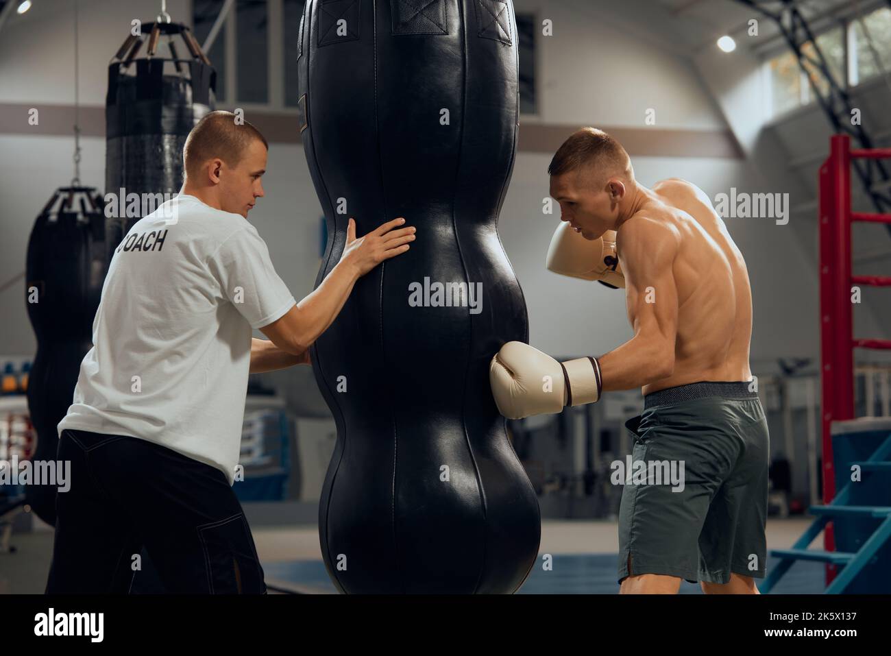Punching bag workout hi-res stock photography and images - Alamy