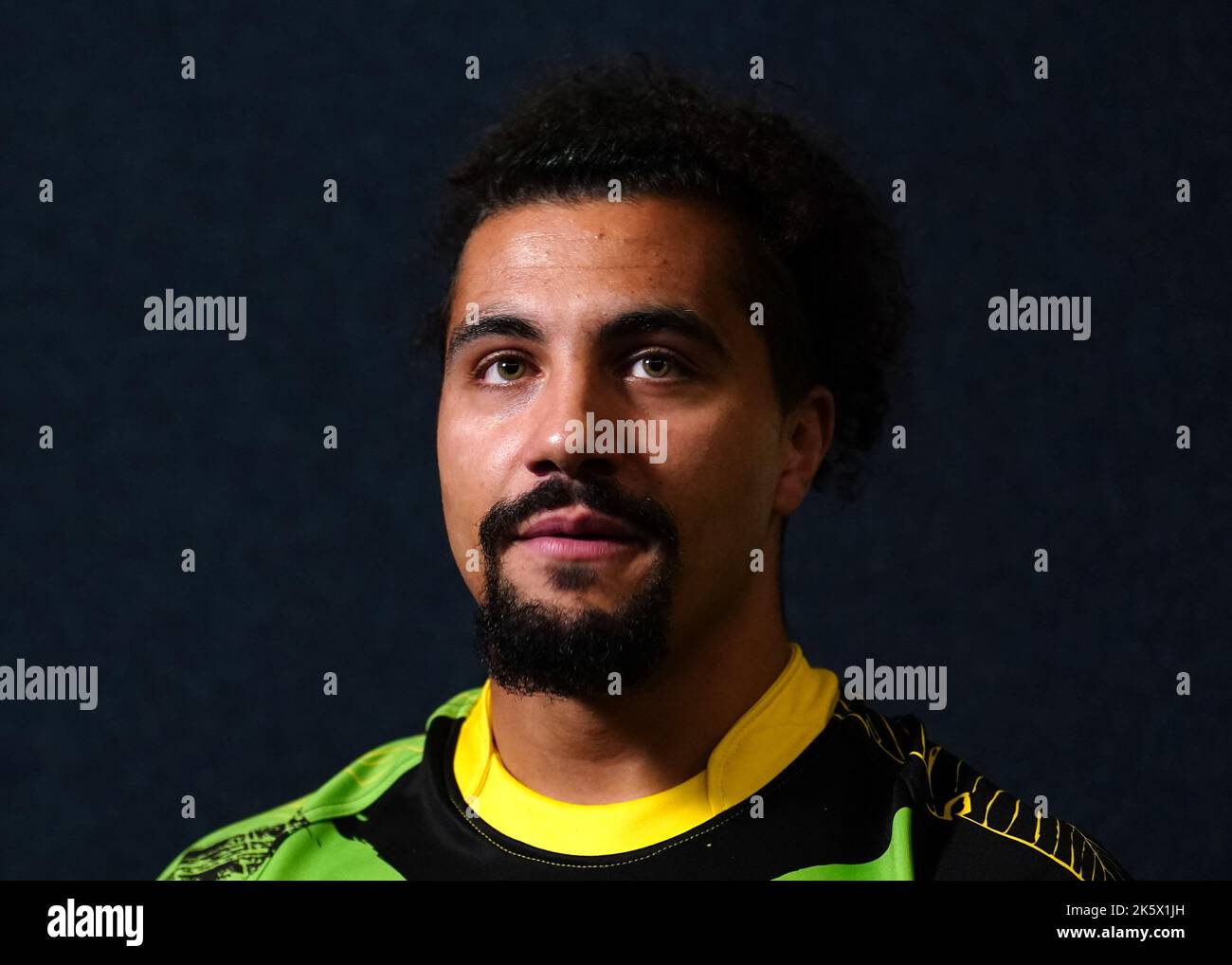 Jamaica captain Ashton Golding during the Rugby League World Cup 2021 ...