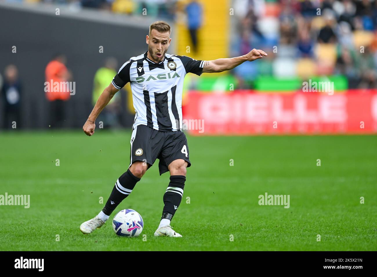 Friuli - Dacia Arena stadium, Udine, Italy, October 09, 2022, Udinese's ...