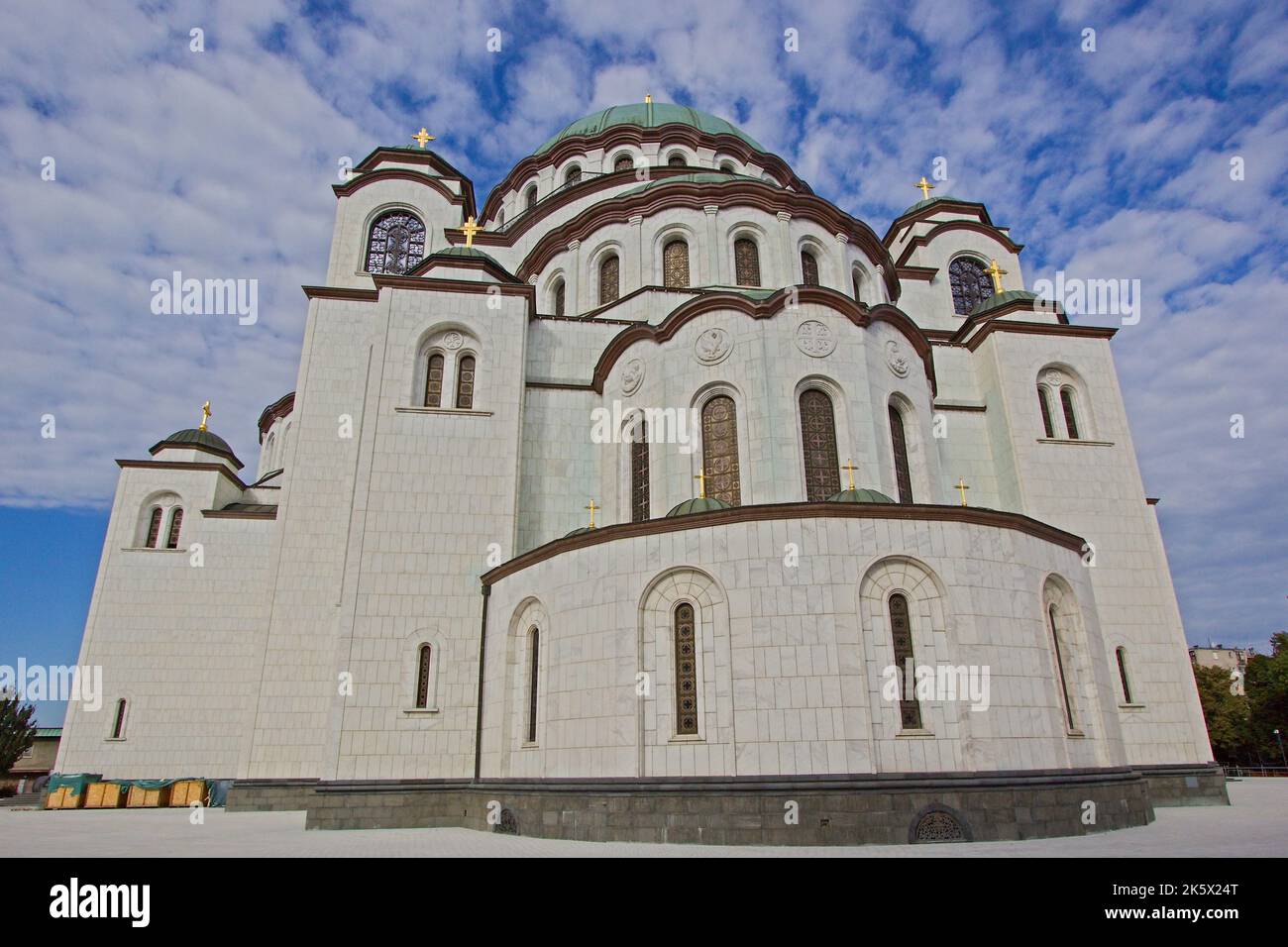 The Temple of Saint Sava - a Serbian Orthodox church that sits on the ...