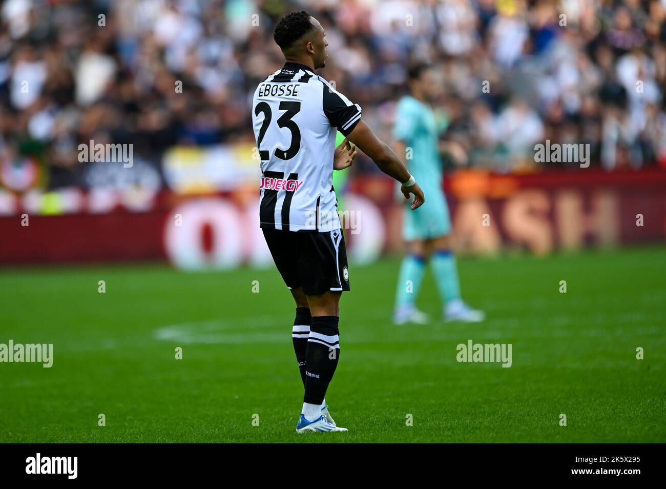 Friuli - Dacia Arena stadium, Udine, Italy, October 09, 2022, Udinese's Enzo Ebosse portrait ...