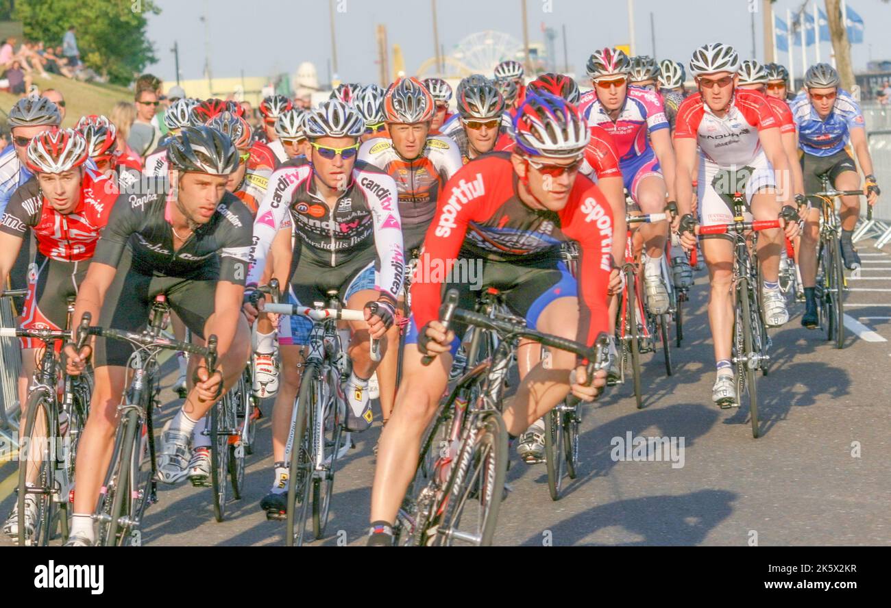 The Tour Series criterium cycle race, 25th June 2009, Southend on Sea ...