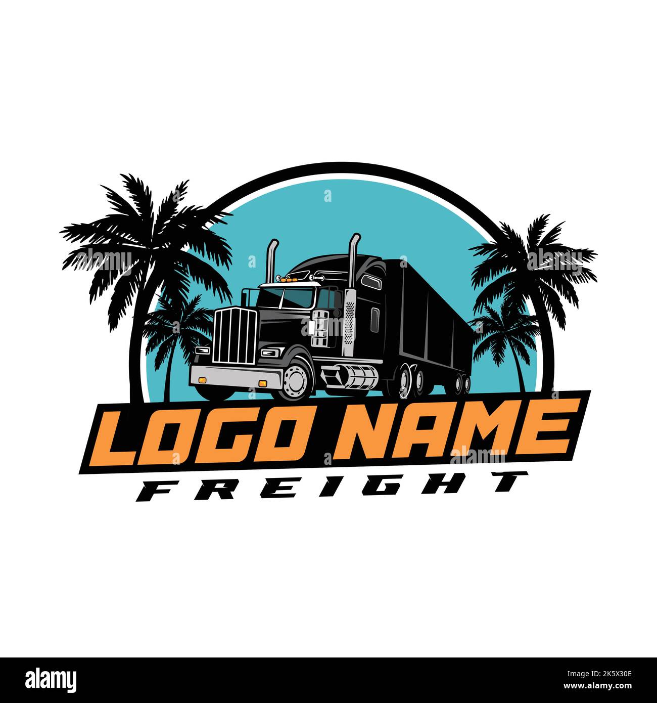 Freight moving company Stock Vector Images - Alamy