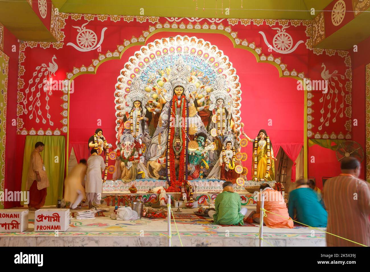 Kali Mandir Society , C.R.Park , New Delhi ,Dt-2 Oct 2022.A View Of ...
