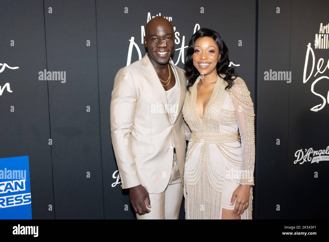 New York, NY, USA. 7th Oct, 2022. McKinley Belcher III and Grace Porter ...